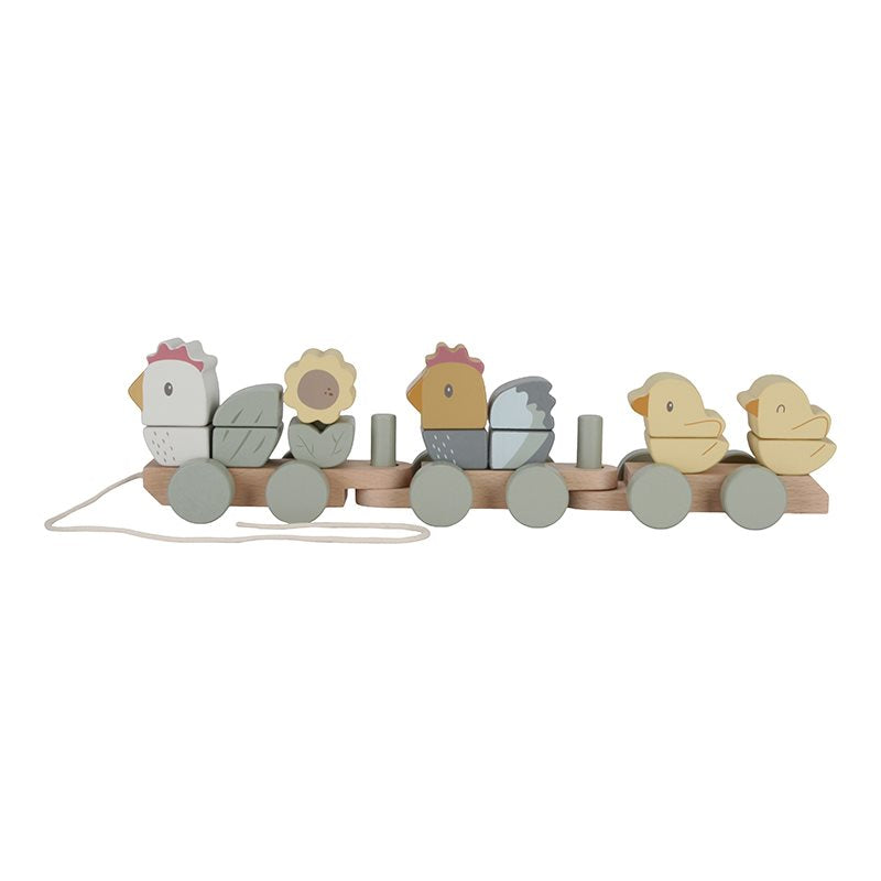 Stacking Train Chicken Little Farm – My Favourite Things Shop