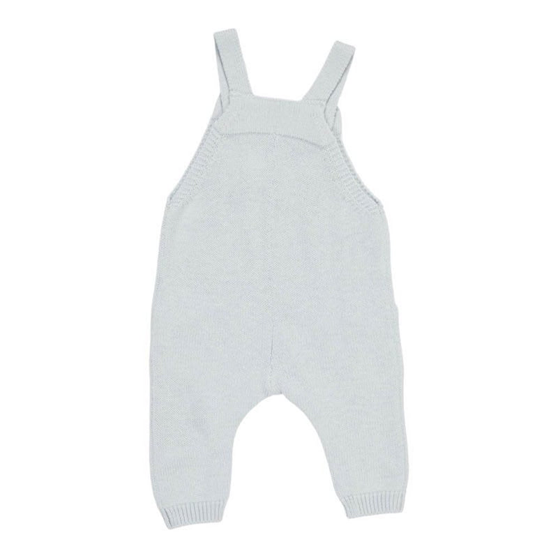Knitted dungarees Soft Blue – My Favourite Things Shop
